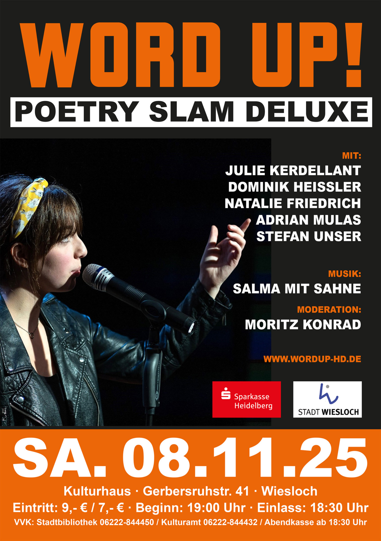 Poetry Slam im Kulturhaus Wiesloch